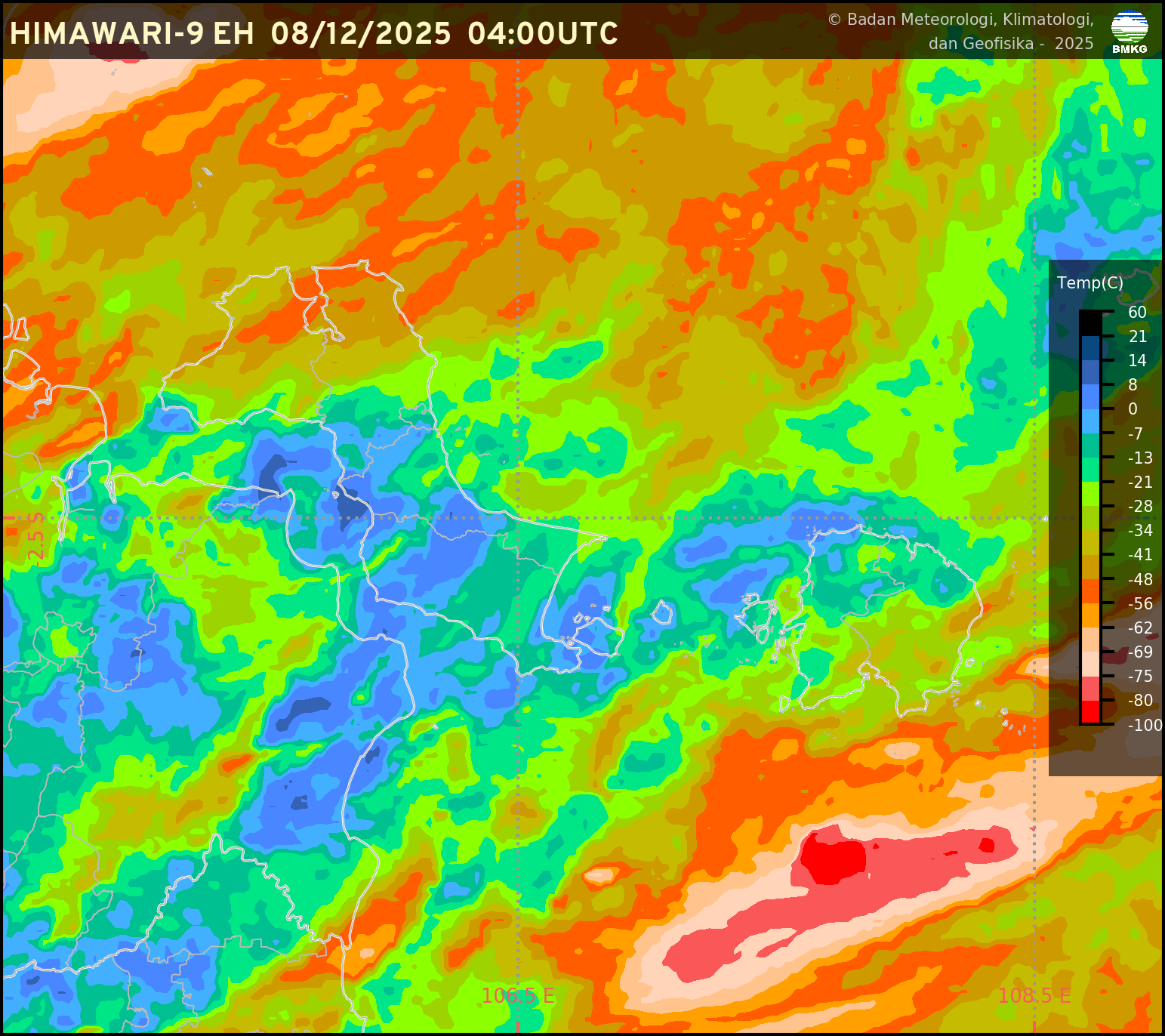 Peringatan Dini Cuaca Kepulauan Bangka Belitung | BMKG