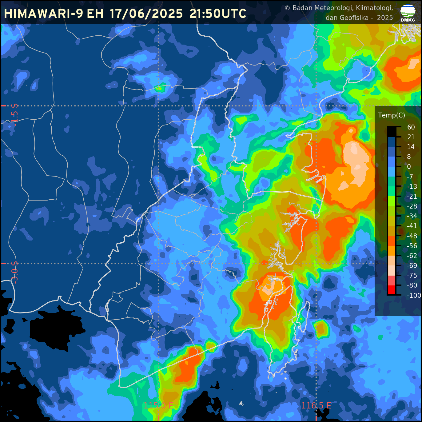 Peringatan Dini Cuaca Kalimantan Selatan Bmkg